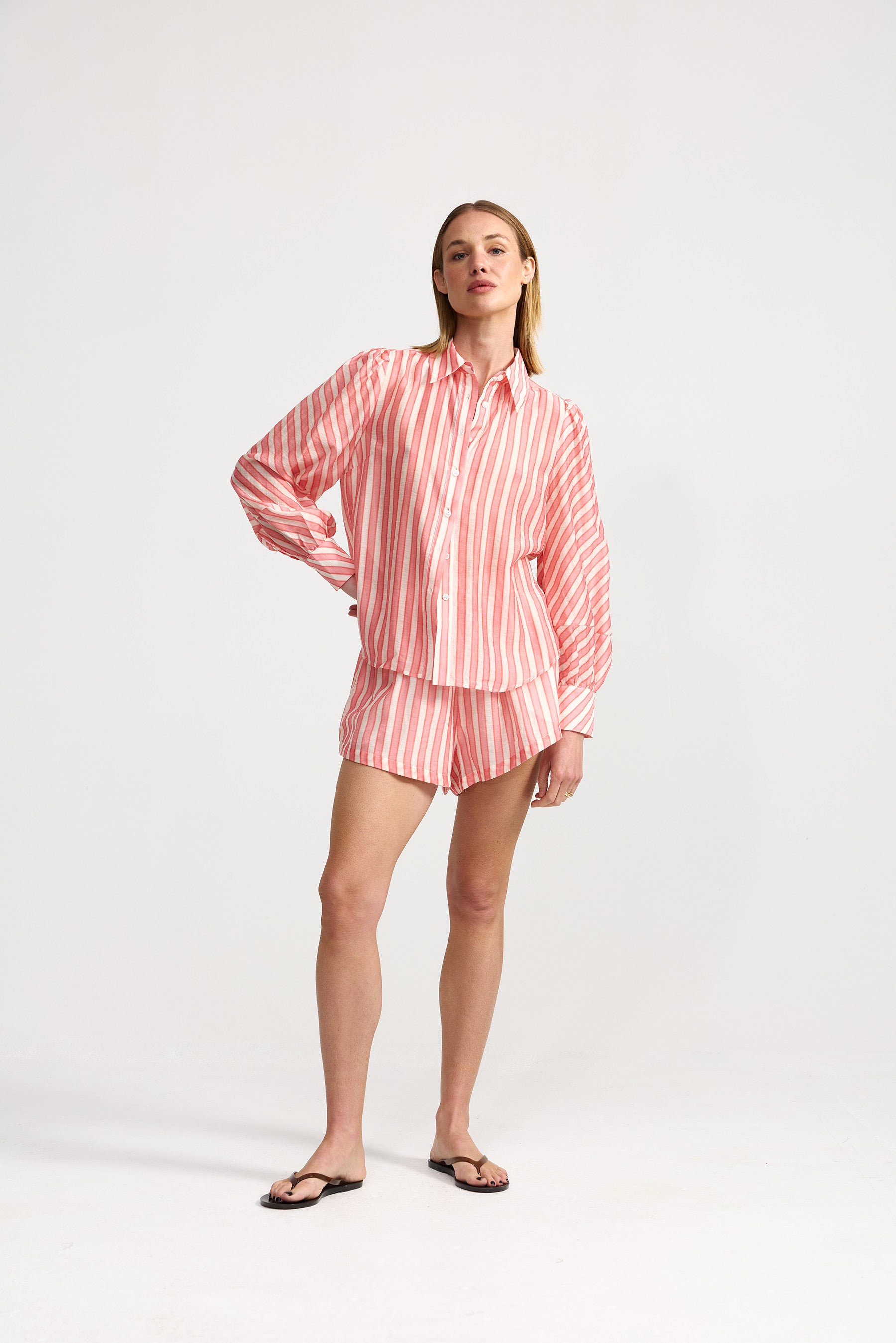 BLAKE SHORT PARFAIT STRIPE – Aston Studio