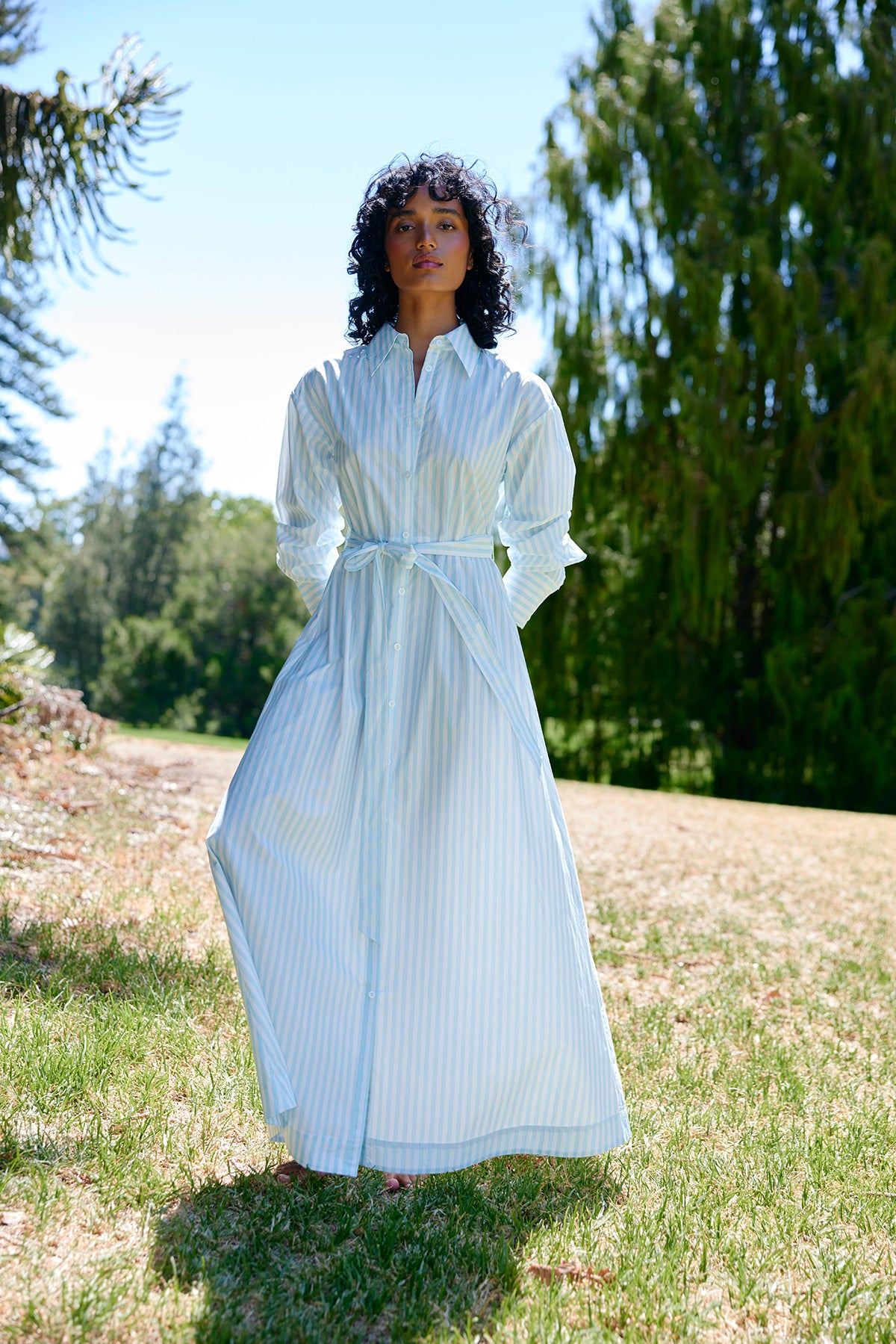 ARLET DRESS ARCTIC STRIPE – Aston Studio